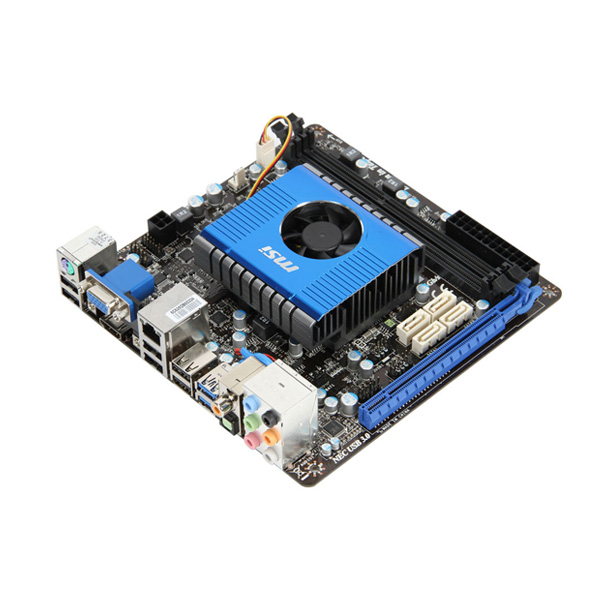 MSI E350IA-E45 mini-ITX mainboard AMD® Hudson M1 chipset and Zacate-FT1 ...